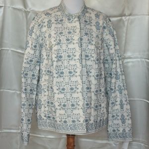 Charter Club | Jackets & Coats | Charter Club Women Denim Embroidered ...